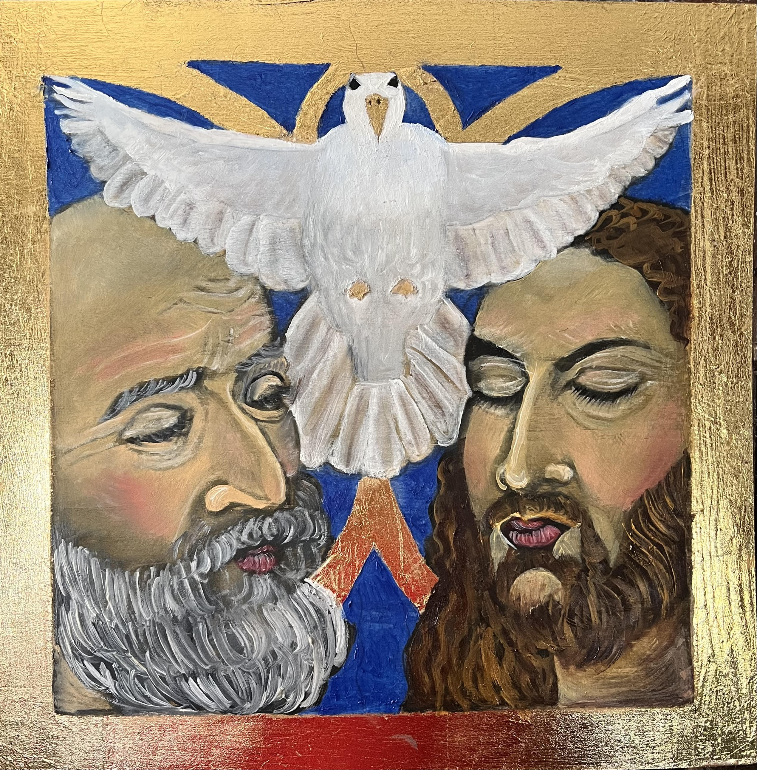 Gold Leaf and Iconography, in Practice – By Amparo